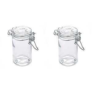 American Metalcraft HMMJ2 Apothecary Jar, Mini, 2.5 oz. (Pack of 2)