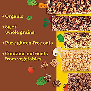 MadeGood Healthy Snacks Variety Pack, 40 Ct - Organic Assortment of Granola Bars, Granola Mini Snack Packs, Crispy Squares; Individually Wrapped Snacks