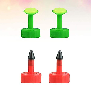 Happyyami Hose Sprinkler 8pcs Sprinkler Water Bottle Shower Head Shower Sprayer Watering Nozzle for Bottle Garden Plant Sprayer Head Small Watering Nozzles Watering Can Flowers