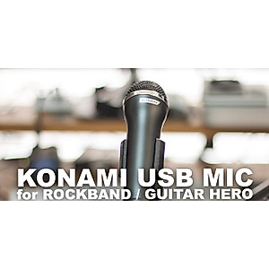 Rock Band / Guitar Hero Official Microphone (Wii, PS3, Xbox 360) (Renewed)