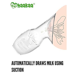 Haakaa Silicone Breastfeeding Manual Breast Pump Milk Pump 100% Food Grade Silicone BPA PVC and Phthalate Free
