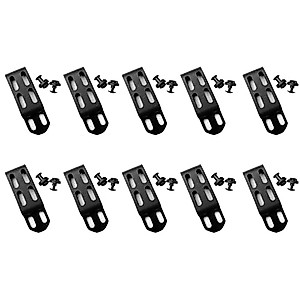 10 Sets Kydex Clips, Deep Carry Waist Clip Fit for K Sheath, Knife Case DIY Making Replacement Accessory