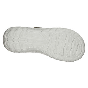 Skechers Women's Foamies Reggae-Retreat Water Shoe, Taupe, 5