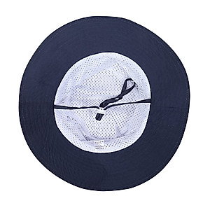 Baby Sun Hat Toddler Bucket Hat for Boys 2-7 Years 2pack Smile Face Grey/Navy