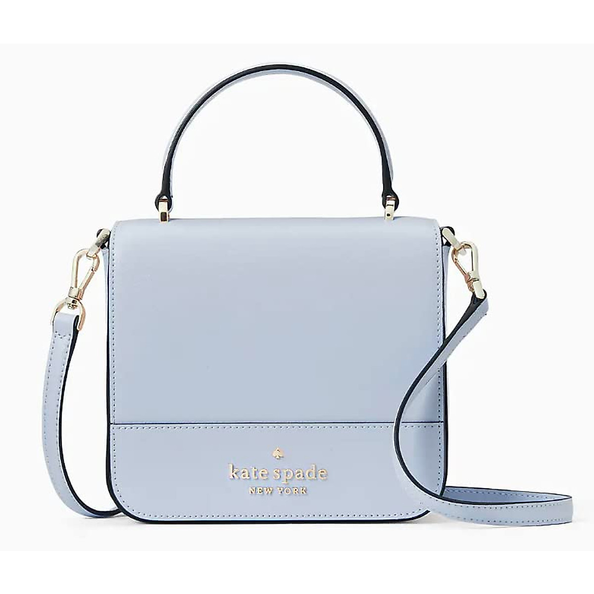 kate spade new york Staci Square Crossbody (Pale Hydrangea)