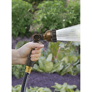 Orbit 26143 7-Pattern Zinc Thumb Control Nozzle w/Swivel