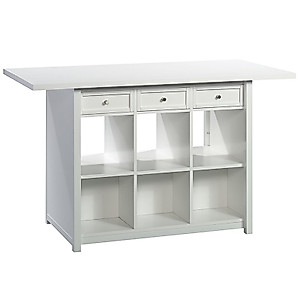 Sauder Craft Pro Series Work Table, White finish