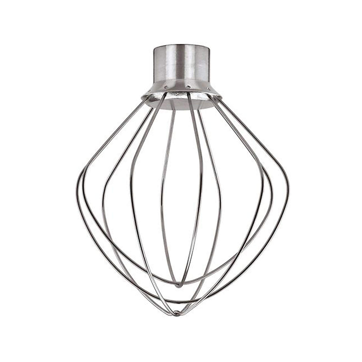 Smeg Whisk for Planetary Mixer SMF01/02/03/13 SMWW02, Stainless Steel, Edelstahl