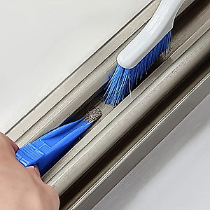 Audoloku 3PCS Crevice Brush Gap Deep Cleaning Brush Small Detail Kitchen Scrub Brush Window Groove Sliding Door Track Home Cleaning Brush