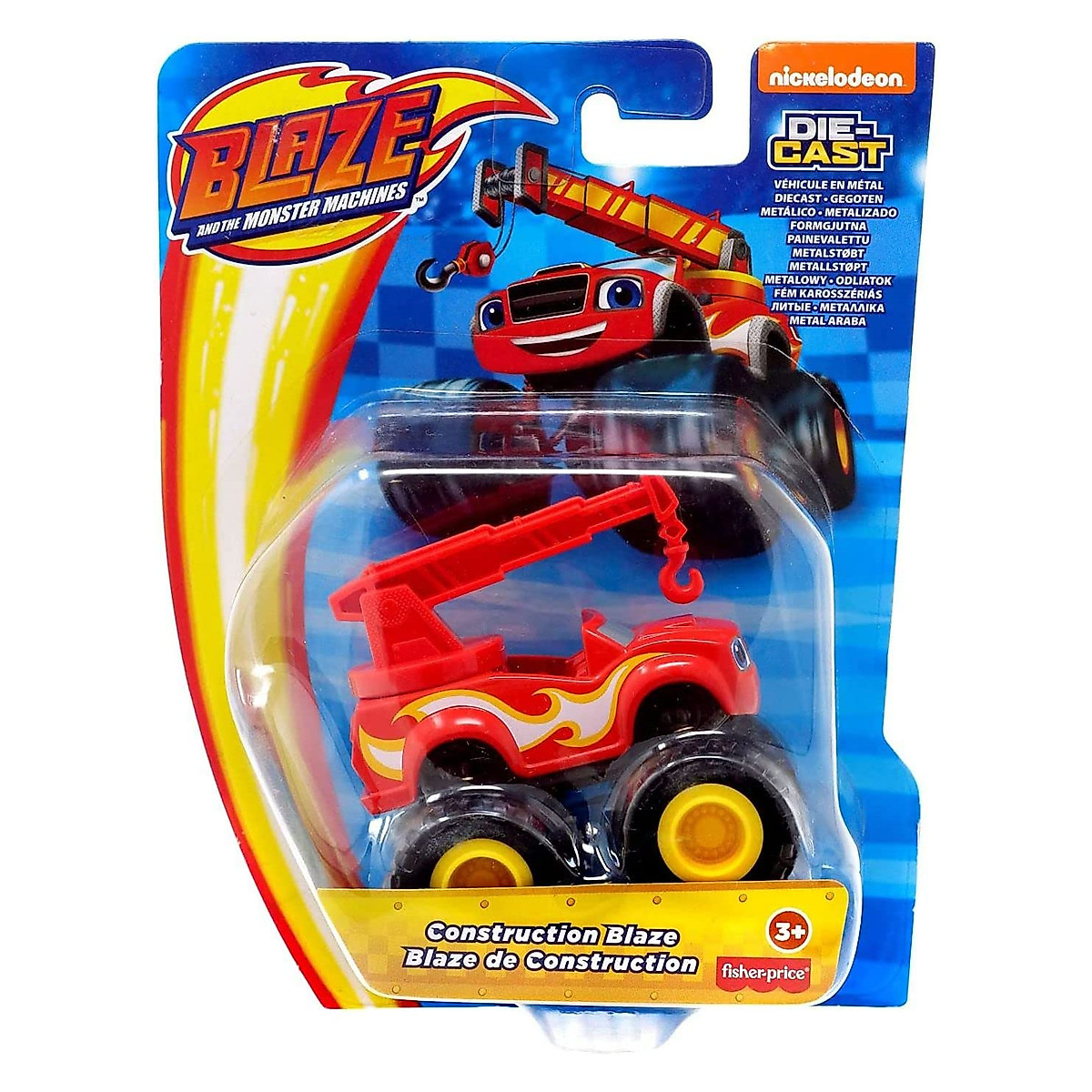 Fisher Price Blaze & the Monster Machines Construction Blaze Diecast Car