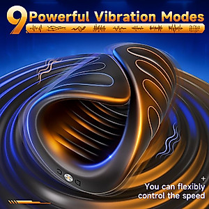 Male Sex Toys for Men - Male Masturbator Penis Training Vibrator with APP Control, Vibrating Sex Toy Strokers Glans Trainer Stimulator, Mens Sex Machine Masturbators Adult Sex Toys & Games