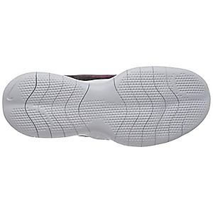 NIKE Women's WMNS Flex Experience RN 10 Running Shoe, Black Fireberry Dk Smoke Grey Iron Grey, 6.5