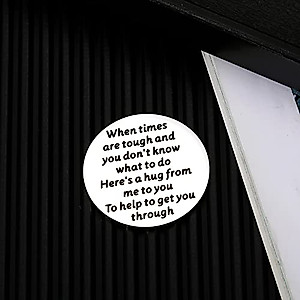 Pocket Hug Token Get Well Soon Gifts for Women Men Friendship Gifts for Women Friends Cancer Survivor Gifts for Women Birthday Graduation Gifts for Her Him Long Distance Relationship Christmas Gifts