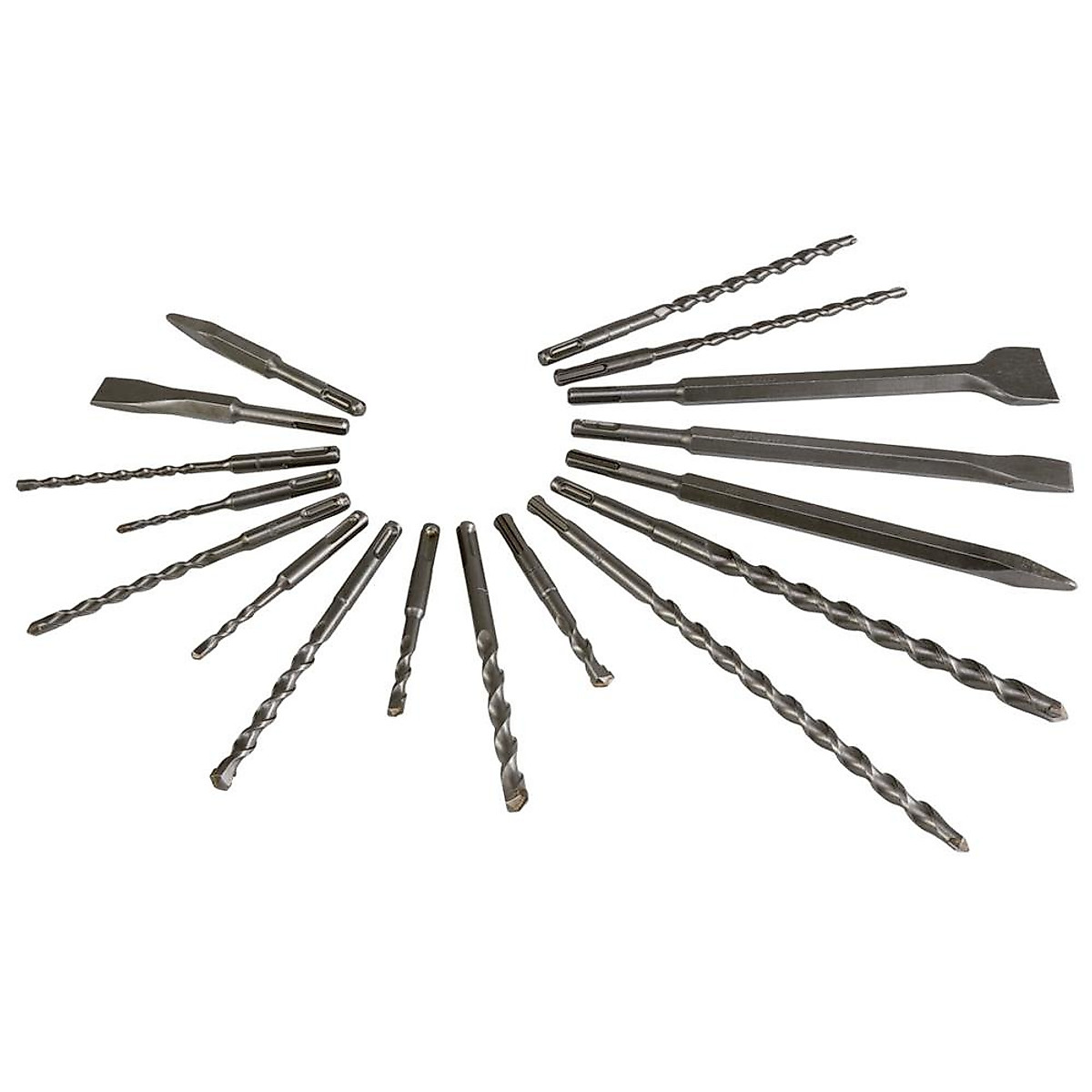 Makita D-21200 SDS Plus Drill and Chisel Set, 17 pc.