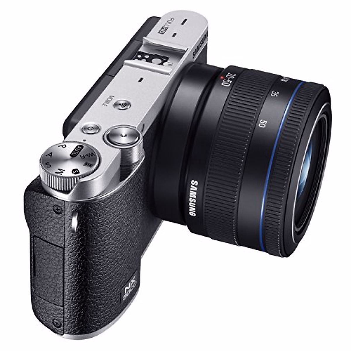 Samsung EV-NX3000BEIUS Wireless Smart 20.3MP Compact System Camera with 3-Inch LCD and 20-50mm Compact Zoom (Black)