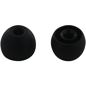 ALXCD Ear Tips Replacement for Powerbeats High-Performance Headphone, 8 Pairs S/M/L/D 4 Sizes Soft Ear Tips, Fit for Powerbeats Pro Powerbeats High-Performance, 8 Pairs (Black)