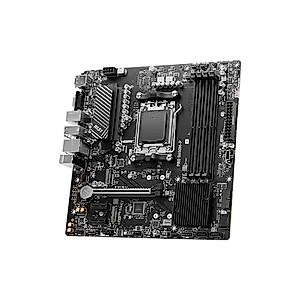 MSI PRO B650M-P ProSeries Motherboard (AMD AM5, mATX, DDR5, PCIe 4.0, M.2, SATA 6Gb/s, USB 3.2 Gen 2, HDMI/DP, AMD Ryzen 7000 Series Desktop Processors)