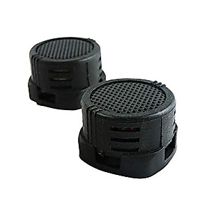 DriSentri Car Tweeters, 2pcs 500W High Efficiency Mini Dome Tweeter Speakers for Car Audio System