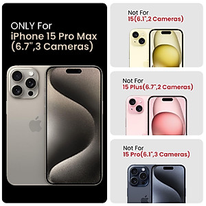 FireNova Designed for iPhone 15 Pro Max Case, Silicone Upgraded [Camera Protection] for iPhone 15 ProMax Case with [2 Screen Protectors], Anti-Scratch Microfiber Lining, 6.7 inch, Light Brown
