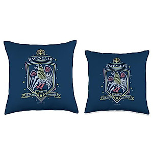 Harry Potter Hand Drawn Ravenclaw Shield Throw Pillow, 16x16, Multicolor