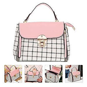 KESYOO Women Tote Bag Single Shoulder Bags Summer Spring Fashion Handbag for Women Girls Pink