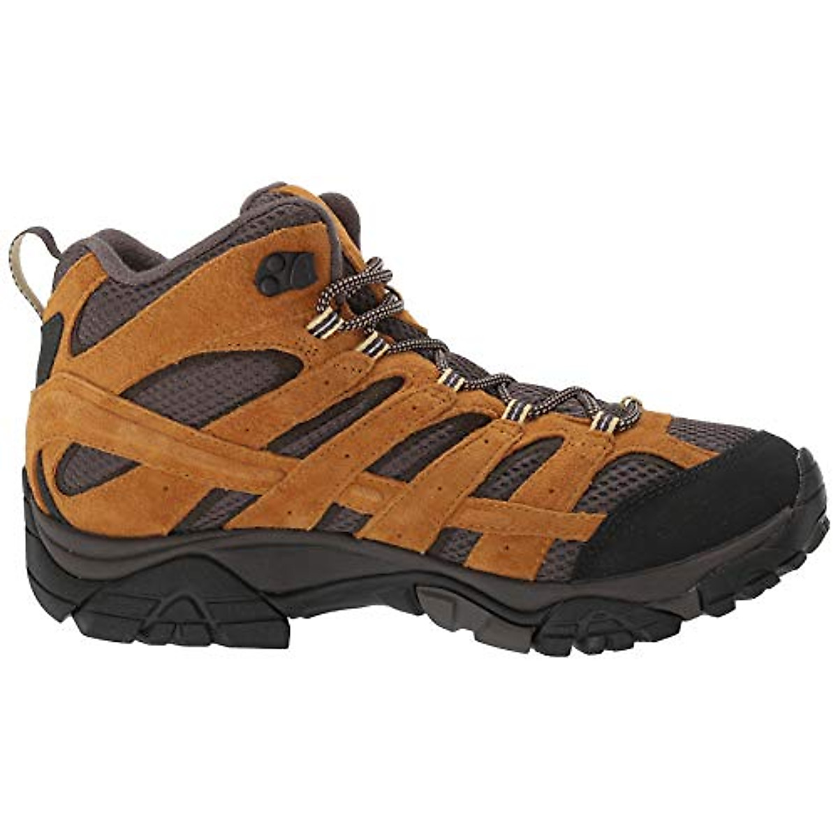 Merrell Men's Moab 2 MID WP Hiking Boot, Gold, 12