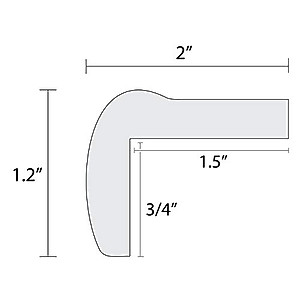 KidKusion Jumbo Corner Cushion, Black