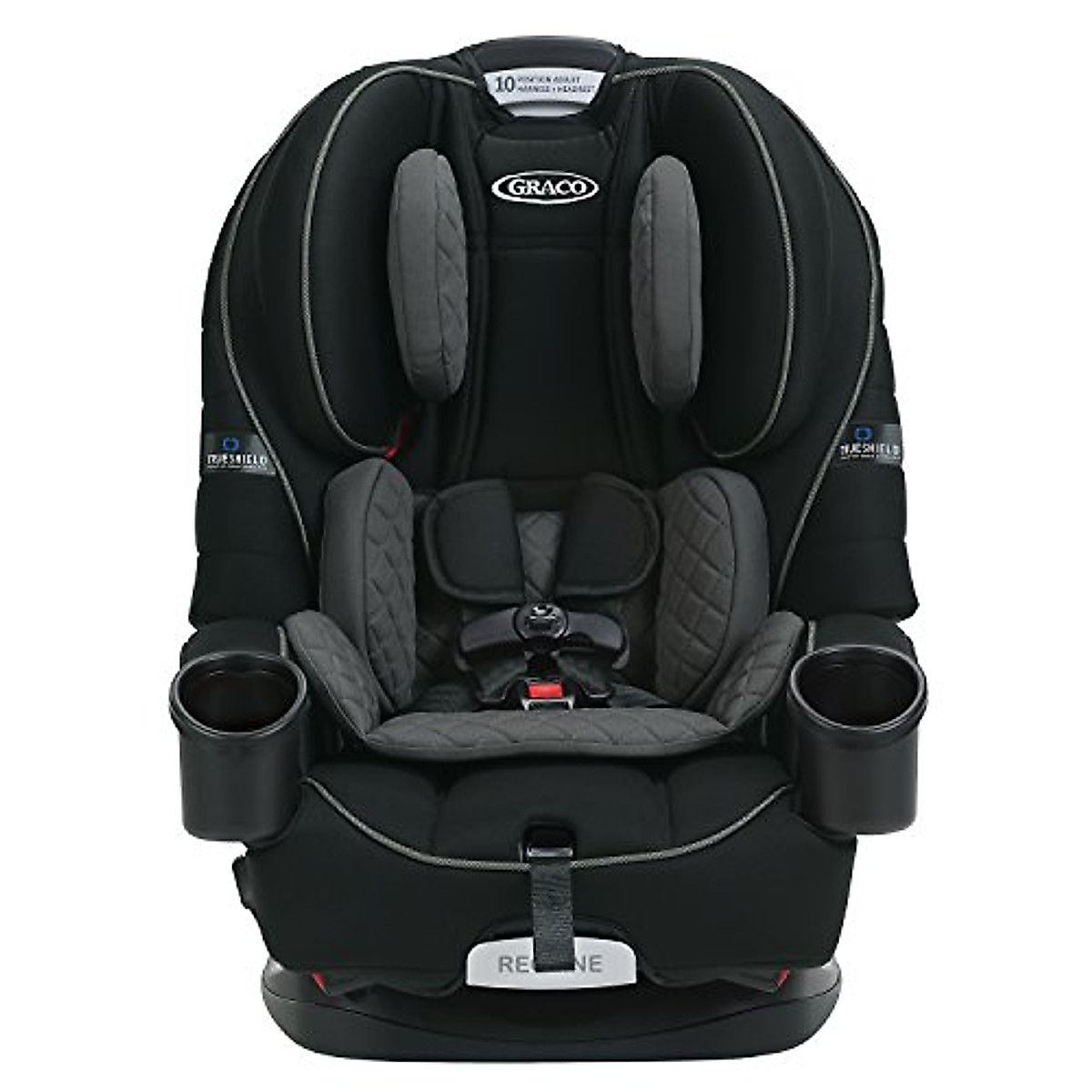 Graco 4Ever 4 in 1 Car Seat, Featuring TrueShield Side Impact Technology, Adjustable Harness System, Ideal for Newborns, Infants, Toddlers & Kids