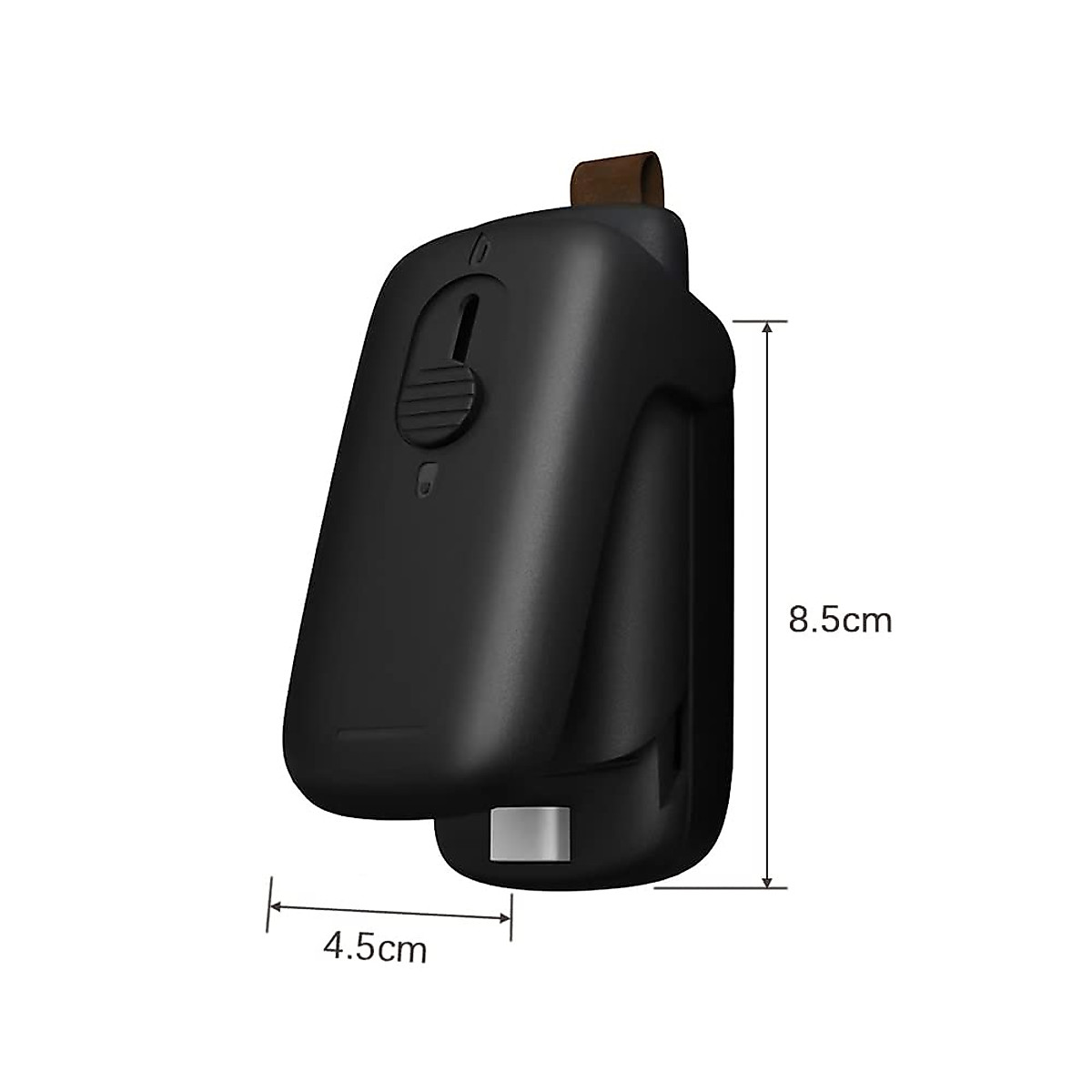 Ailgely Mini Bag Sealer, 2 In 1 Portable Heat Sealer and Cutter,Handheld Heat Vacuum Sealer,for Snack Plastic Fresh Bags Cookies Food Storage (Battery No Included)