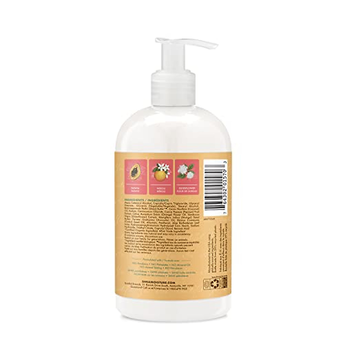 SheaMoisture Frizz Control Conditioner for Dry Hair, Papaya and Neroli, Sulfate Free Conditioner , 13.0 fl Ounce