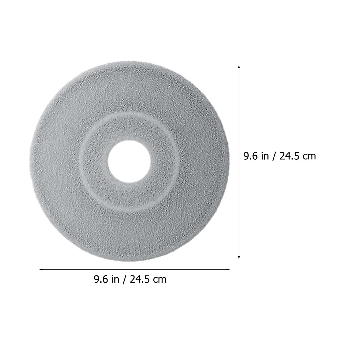 Zerodeko 3pcs Mop Cloth Spins Mop Cleaning Mop Heads Spray Mop Reusable Mop Head Cloth Pads Mop Head Refills Reusable Mop Pads Microfiber Mop Heads to Rotate Cotton Mop Head Replace