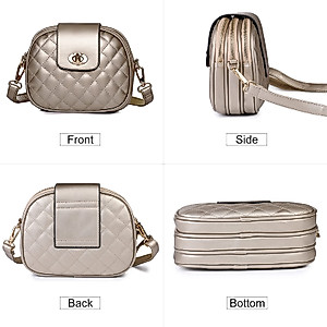 Tom Clovers Crossbody Bags for Women Shoulder Handbag Purse Trendy Design Cell Phone Wallet Bag