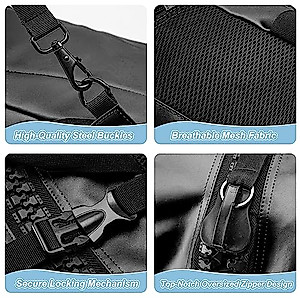 Gym Bag for Women and Men Duffle Bag for Men with Shoe Compartment, Women Sports Duffel Bags for Traveling with Wet Pocket, Gym Backpack for Men Workout Weekender