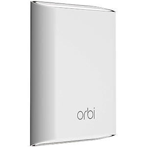NETGEAR Orbi Outdoor Satellite(Coverage Outdoors up to 2,500 Square feet) (Works with Orbi Systems only) (RBS50Y-100NAS) (Renewed)