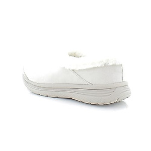 BZees Women's Snicker Faux Fur Lined Slip-On Sneaker