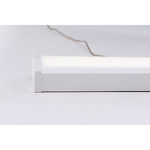 Wrap-40W 1 LED Flush Mount-4 Inches Wide by 4.5 inches high-White Finish-3000 Color Temperature