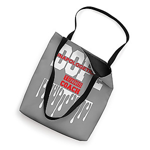 Tennis Coach Is The Greatest Job Red Tote Bag