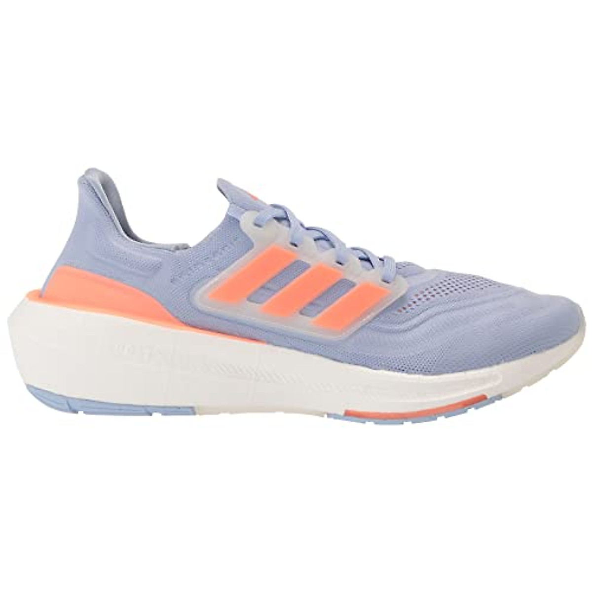 adidas Women's Ultraboost Light Running Shoes (Ultraboost 23) Blue Dawn/Coral Fusion/Blue Fusion 8.5