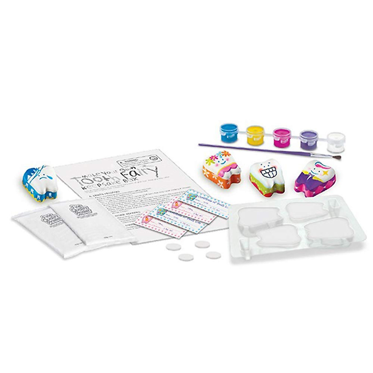 4M Make Your Own Tooth Fairy Keepsake Box - Arts and Crafts for Girls and Boys