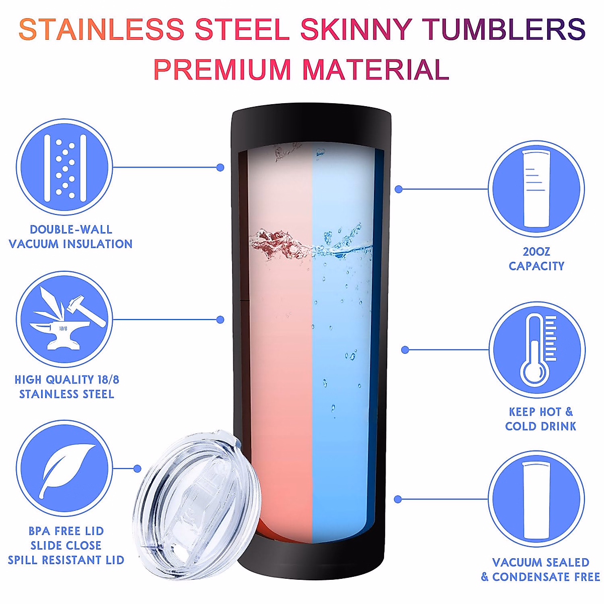 40th Birthday Gifts For Women 1984 Birthday Decoration For Women Female 20oz Wine Tumbler Happy 40 Year Old Bday Presents For Bestie Friend Sister Woman Black Wine Cup With Turn Forty