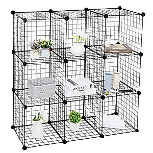 ZENY Pet playpen, Small Animal Cage, DIY 36 Panels Metal Wire Fence with Ramp for Guinea Pigs, Ferret, Rabbits, Pet Rat, Puppies, Indoor Use