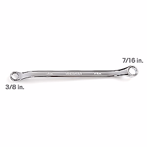 TEKTON 3/8 x 7/16 Inch 45-Degree Offset Box End Wrench | WBE23310