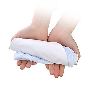 Neck Pillows Baby Kids Travel Pillow Inflatable Head Support Pillow Cute Cozy U Shape Neck Pillow for Car Seat Airplanes Train Soft Washable Chin Neck Support Pillow for Toddler Boys Girls (Blue)