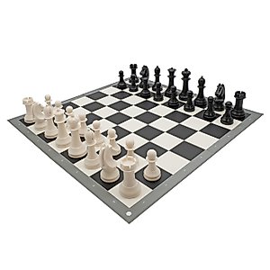 World Chess Championship Set Full Official Tournament Extra Queens Unique Sets for Kids and Adults Board Game Weighted Pieces (Extra Queens) for 2 players