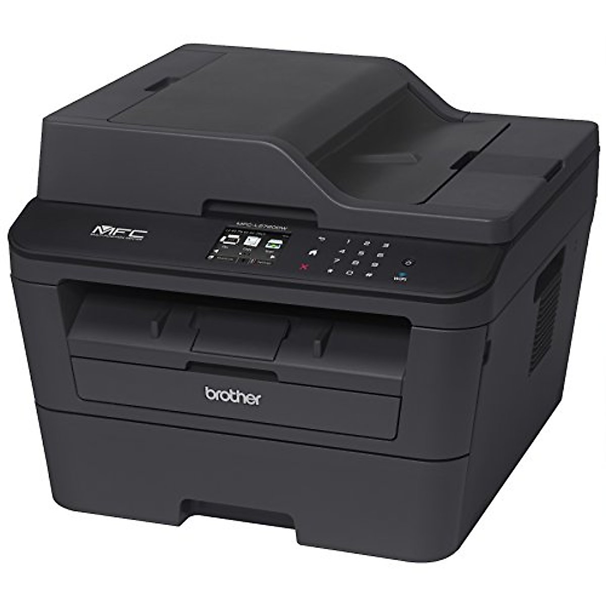 Brother Monochrome Laser Printer, Compact All-In One Printer, Multifunction Printer, MFCL2720DW, Wireless Networking and Duplex Printing, Amazon Dash Replenishment Ready, Black