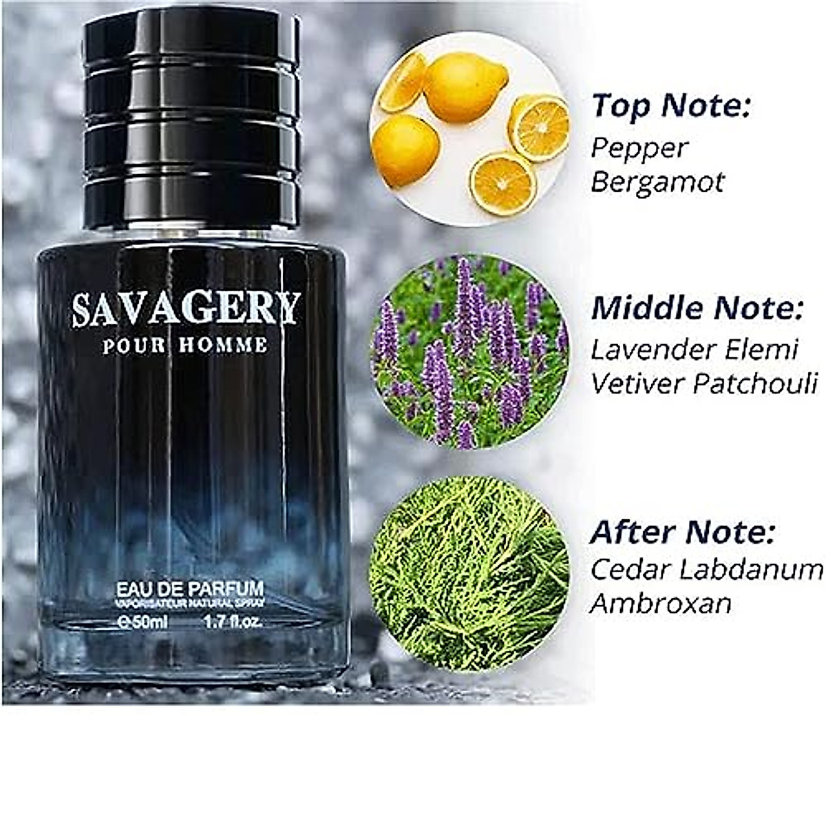 EyewEb Savagery Pheromone Men Perfume, Pheromone Perfume Spray for Men Attract Women, Romantic Glitter Perfume Gift (Size : 1 Count (Pack of 1))