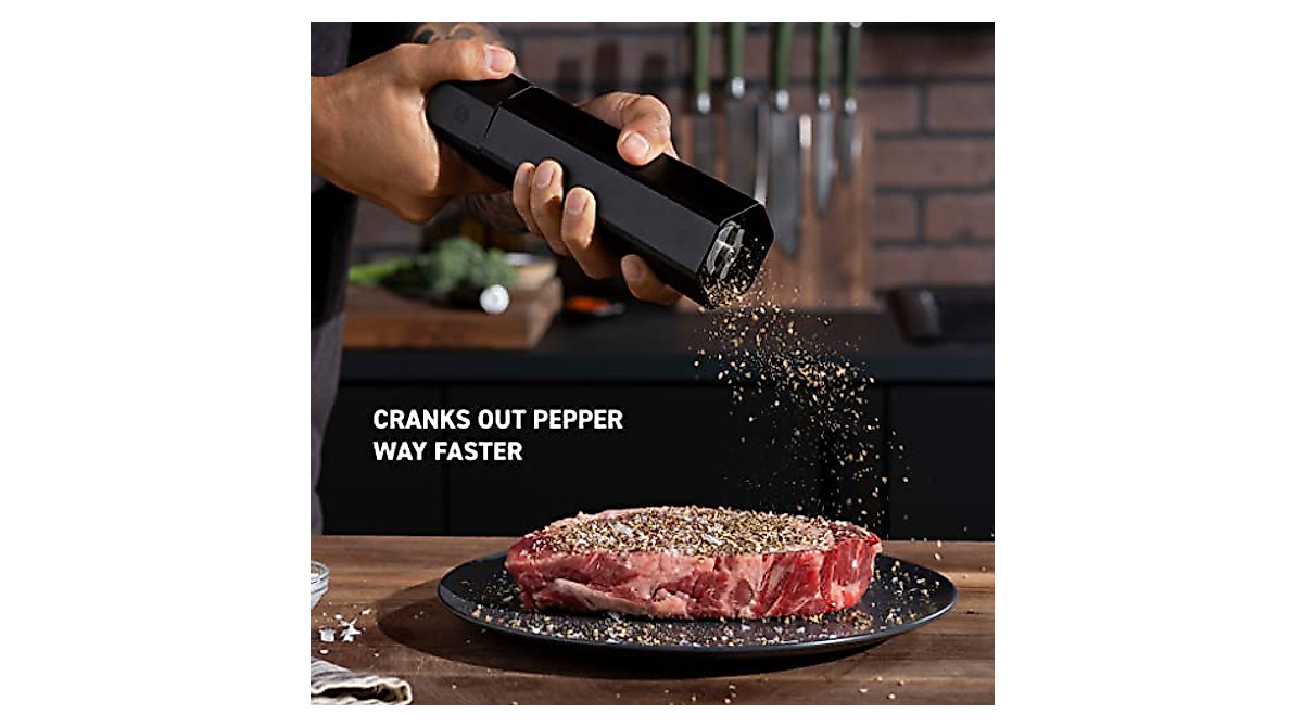 HexClad Professional Pepper Grinder – Durable & Adjustable