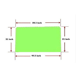 Yantra Heavy Duty Microscope Dust Cover for Full Size Standard Microscopes (49.5 inch x 21 inch x Height : 38.5 inch)
