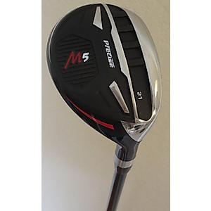 Tall Mens Complete Golf Set Driver, Fairway Wood, Hybrid, Irons, Putter Clubs & Stand Bag +1" Length for Men 6'0" to 6'6" Tall