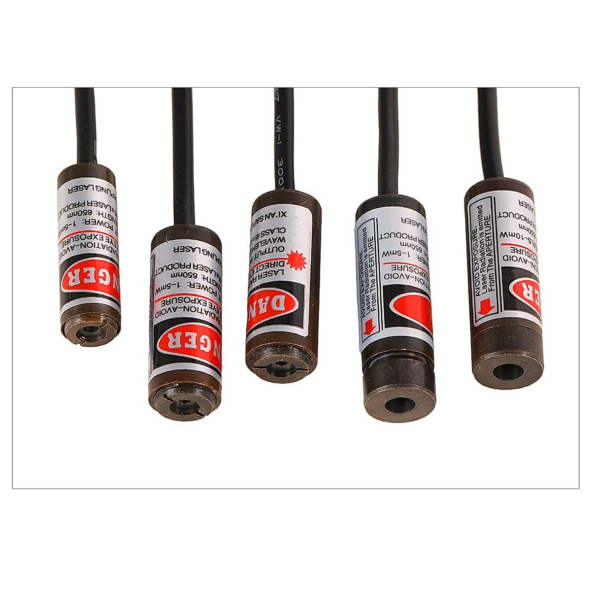 Cloudray Line Red Locator 5-10mW Infrared Adjustable Module Locator for Fiber Marking or Cutting Machine (D12X30mm)